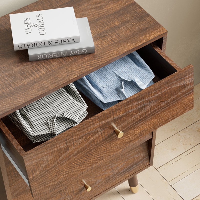 Millwood Pines Nicomedes 4 Drawer 23.6" W Chest & Reviews | Wayfair